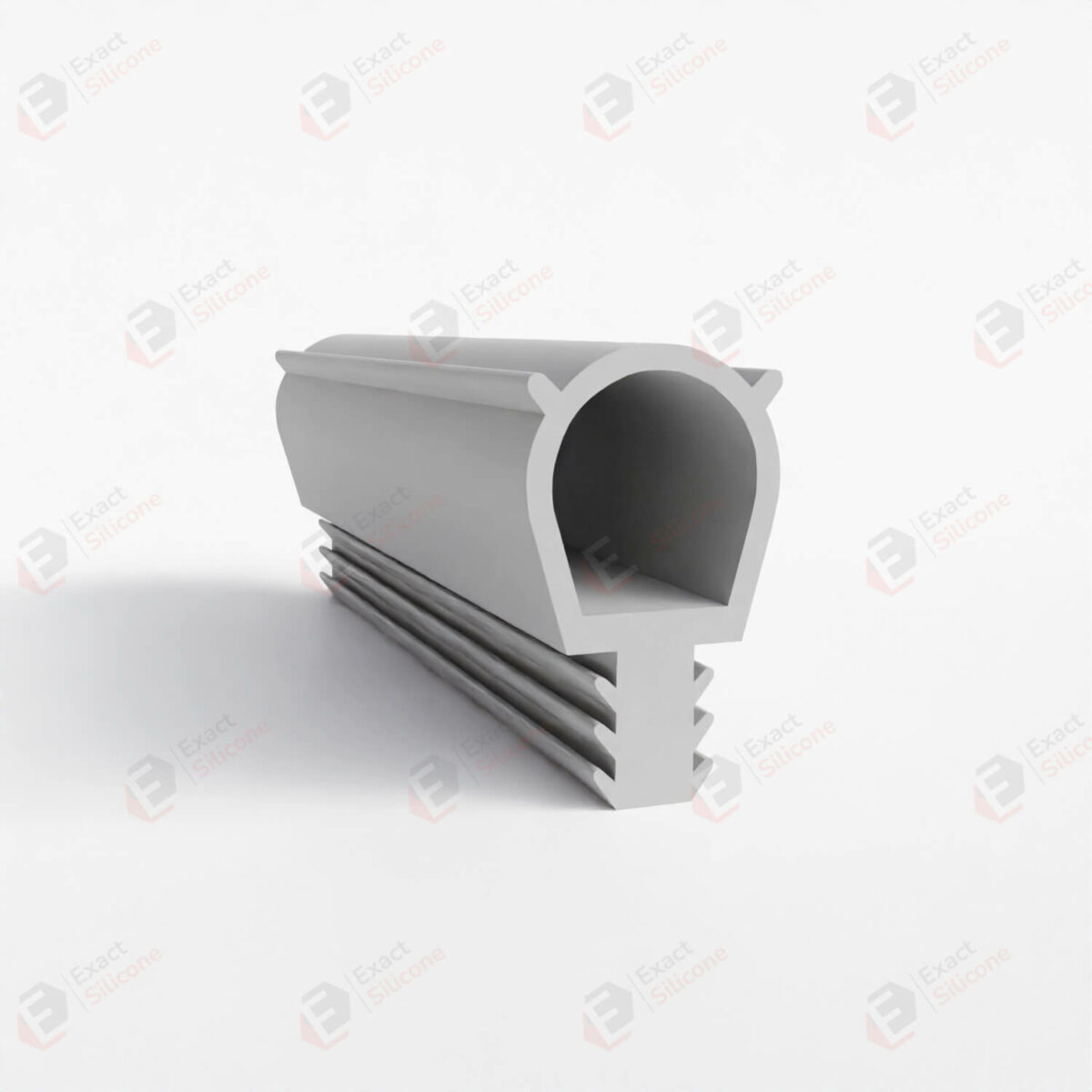 Silicone Rubber Bulb Seals Extrusion, Silicone Bulb Seal