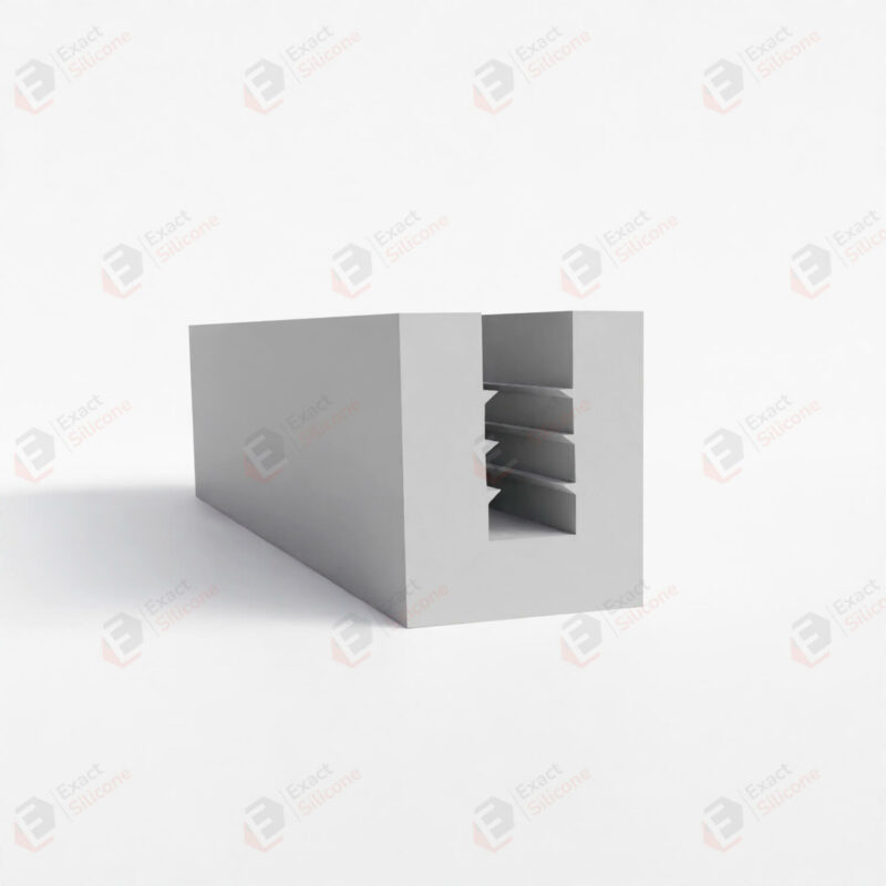Extruded U Channel Silicone Rubber Seals, Strips & Gaskets